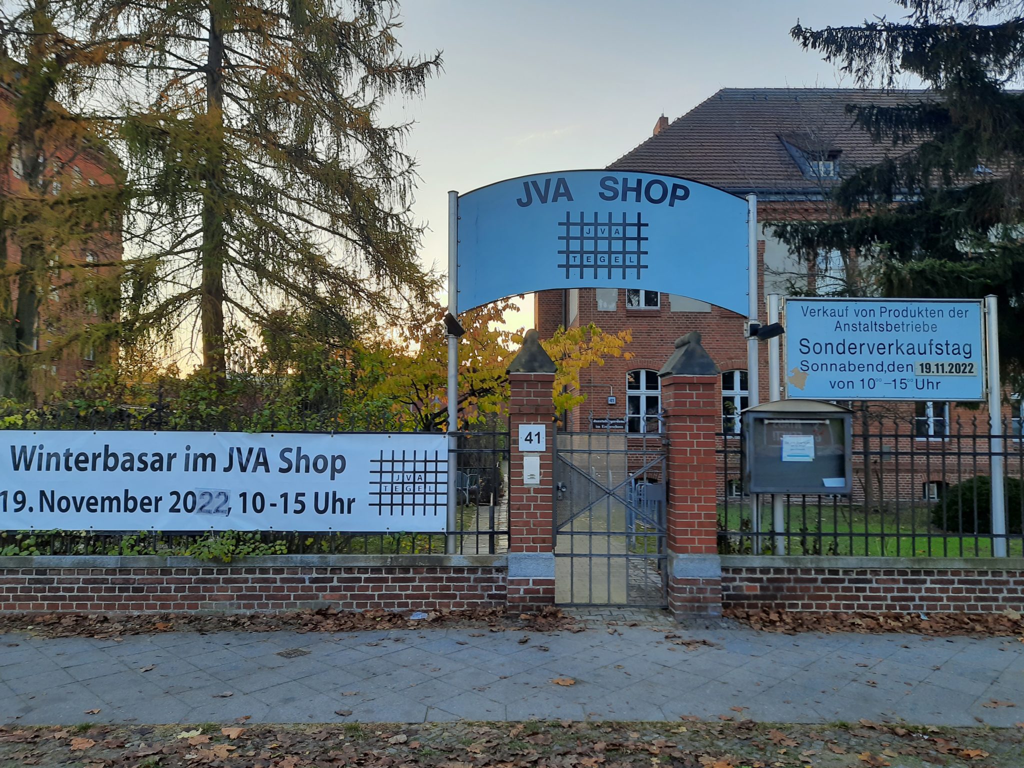 Endlich Winterbasar im Shop der JVA Tegel am 19.11.2022! – schwule-im ...